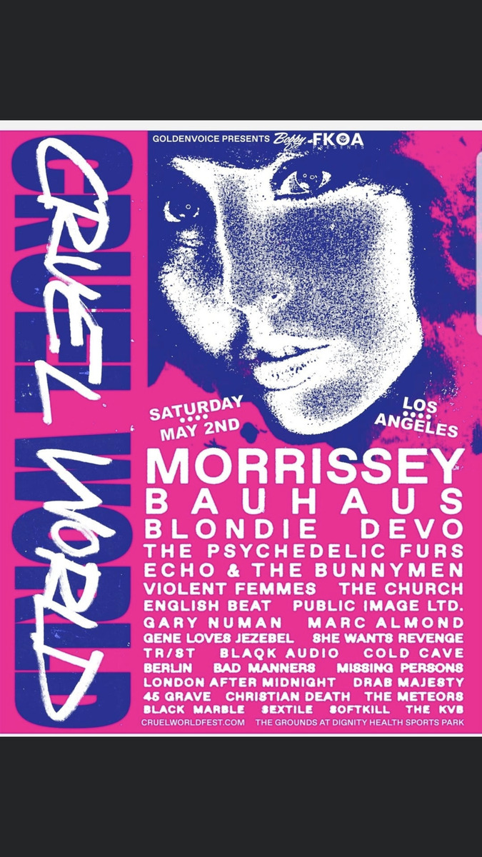 Cruel World Concert & Tour History (Updated for 2025 - 2026) | Concert ...