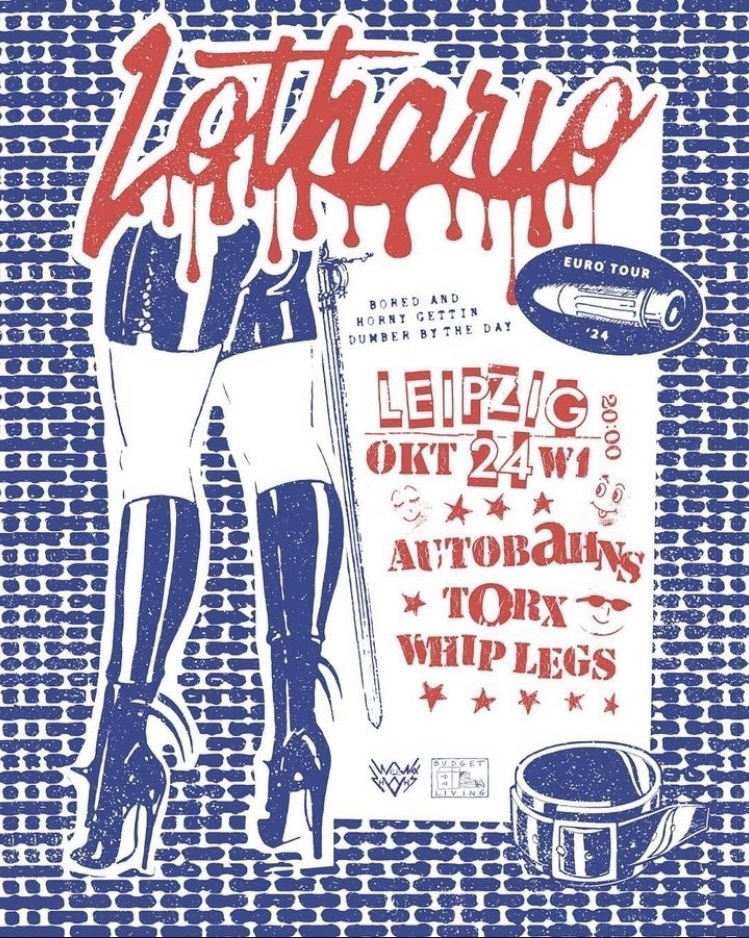 Whip Legs Concert & Tour History | Concert Archives