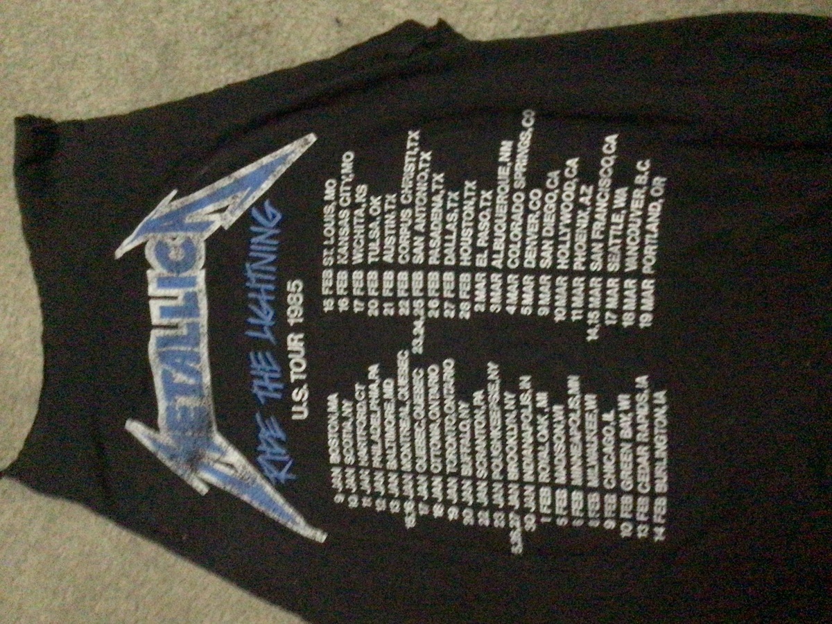 Metallica's 1985 Concert & Tour History | Concert Archives