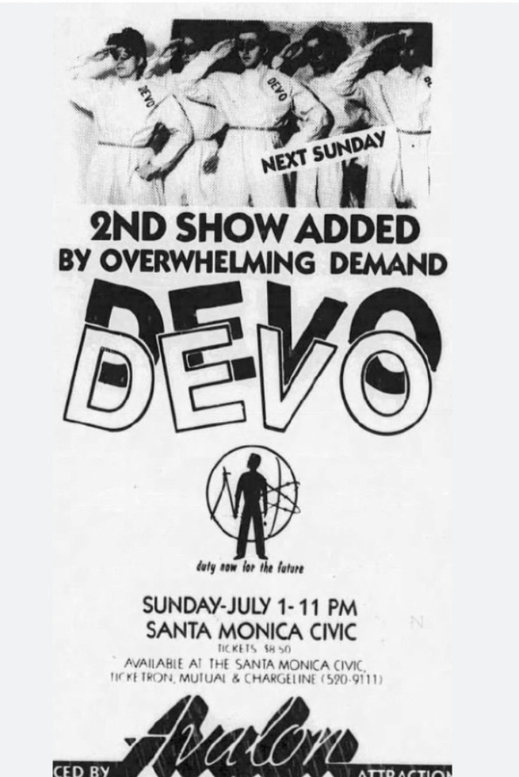 Devo Concert & Tour History (Updated for 2025) | Concert Archives
