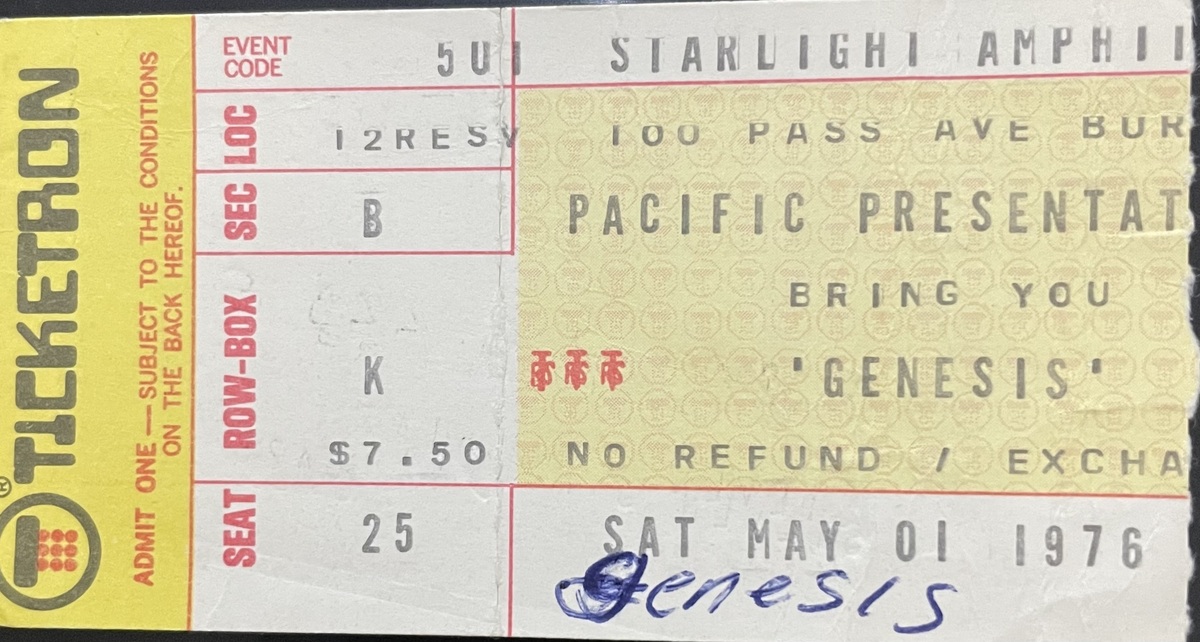 Genesis Concert & Tour History (Updated for 2024) | Concert Archives