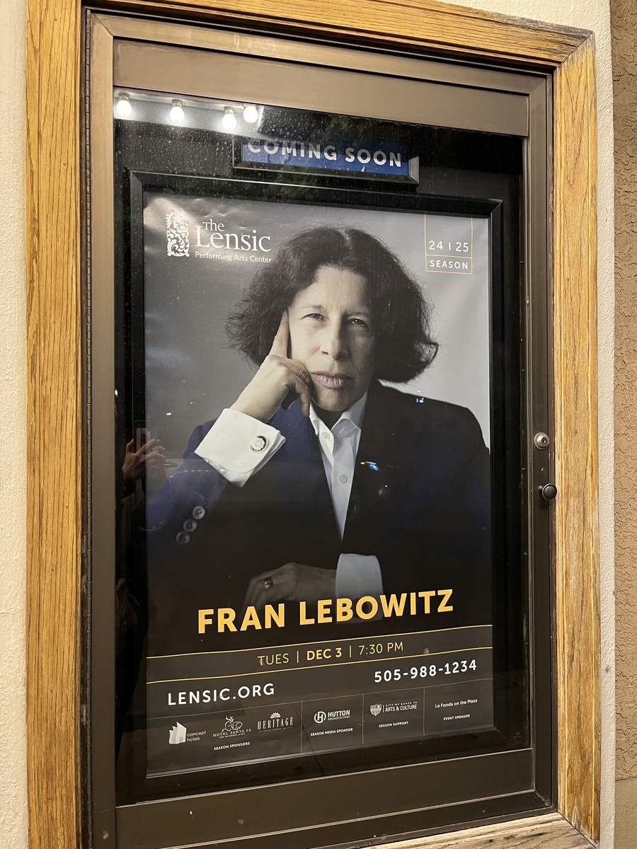 Fran Lebowitz Concert & Tour History (Updated for 2026) | Concert Archives