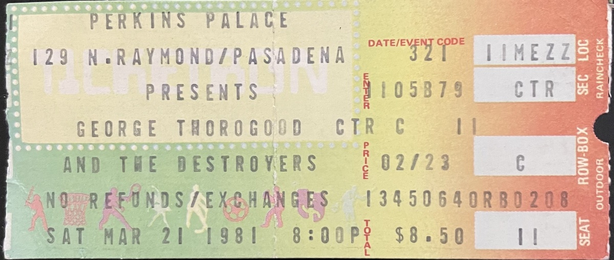 Concert History of Perkins Palace Pasadena, California, United States ...