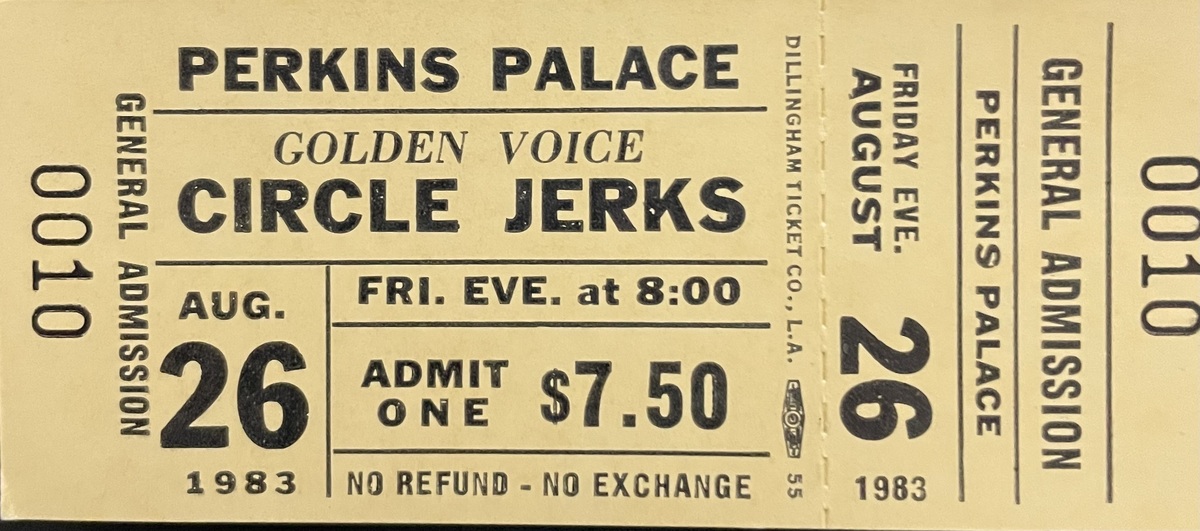 Concert History of Perkins Palace Pasadena, California, United States ...