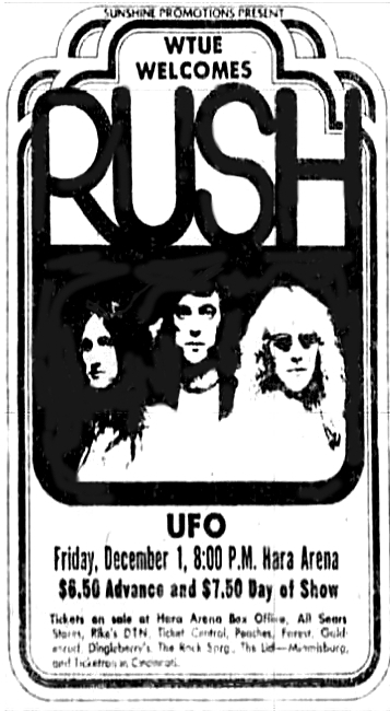 Rush's 1978 Concert & Tour History | Concert Archives