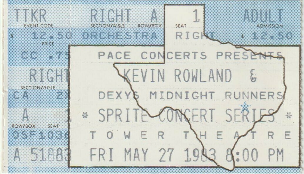 Kevin Rowland & Dexys Midnight Runners Concert & Tour History | Concert ...