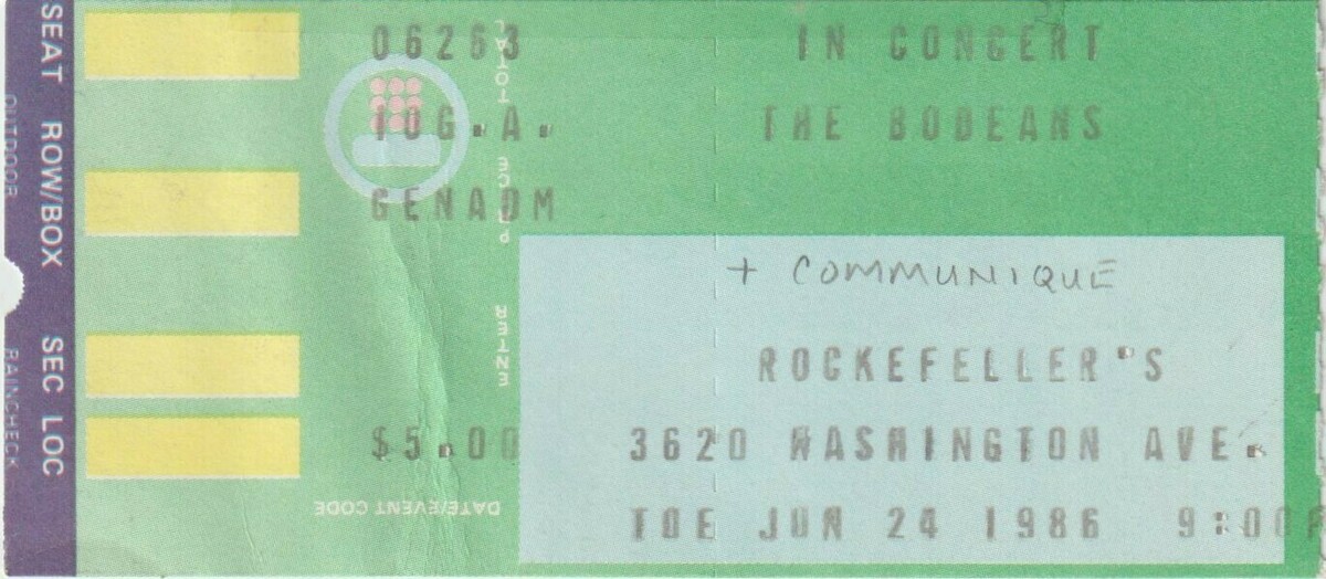 The BoDeans Concert & Tour History | Concert Archives