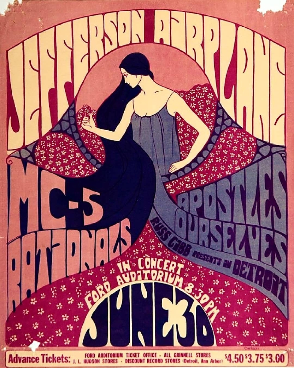 Jefferson Airplane Concert & Tour History | Concert Archives