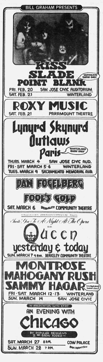 Point Blank Concert & Tour History | Concert Archives