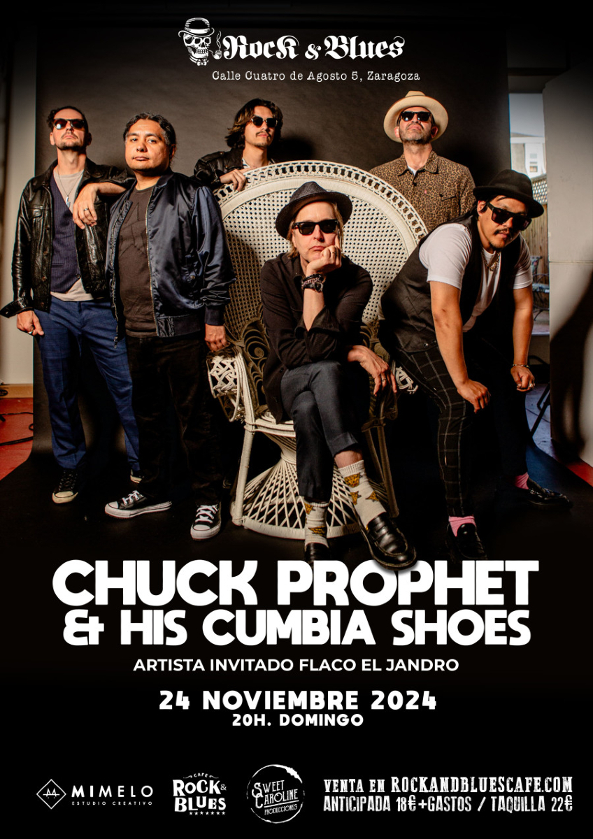Nov 24, 2024: Flaco El Jandro / Chuck Prophet & His Cumbia Shoes at ...