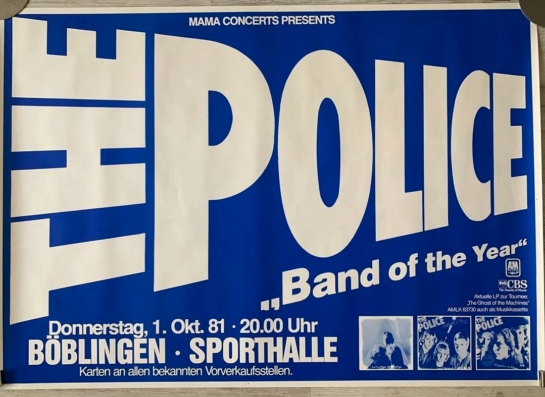 The Police Concert & Tour History | Concert Archives