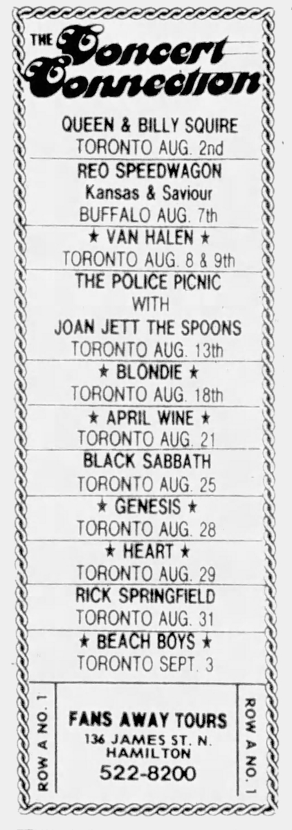 Concert History of CNE Grandstand Toronto, Ontario, Canada | Concert ...