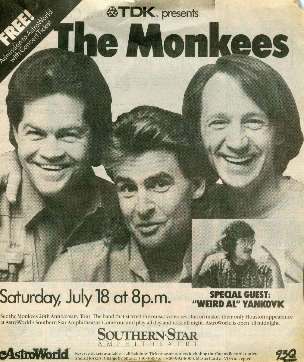 "Weird Al" Yankovic Concert & Tour History (Updated for 2025) | Concert ...