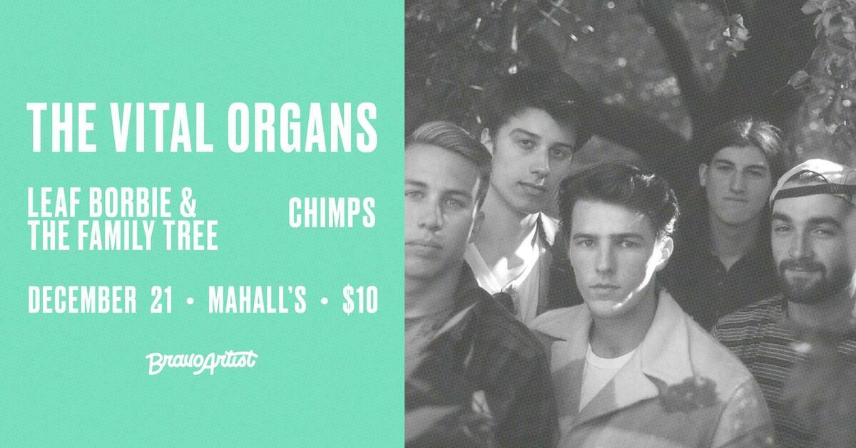 Dec 21, 2018: The Vital Organs / Leaf Borbie & The Family Tree / Chimps ...