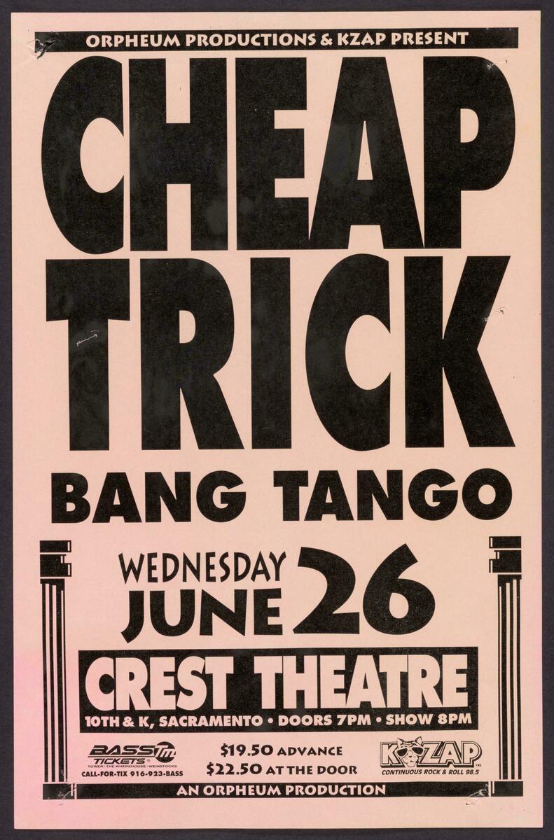 Bang Tango's 1985 Concert & Tour History | Concert Archives