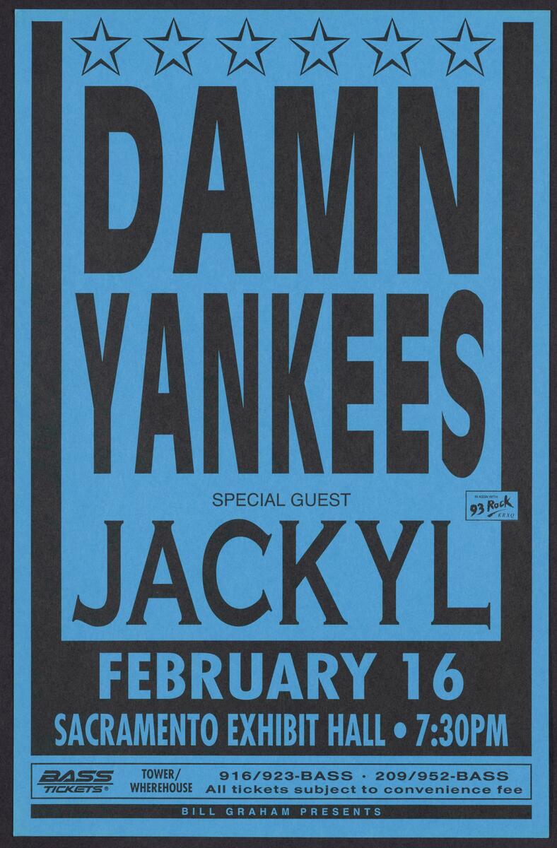 Damn Yankees Concert & Tour History | Concert Archives