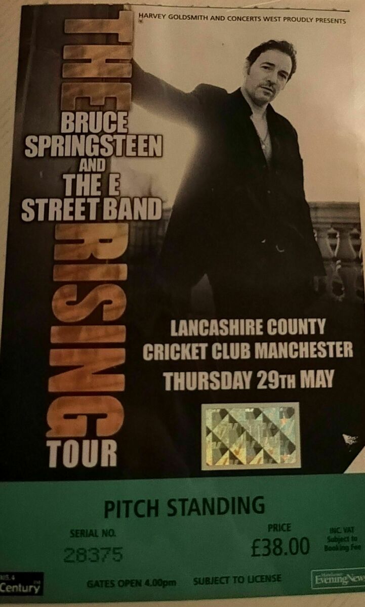 May 29, 2003: Bruce Springsteen & The E Street Band at Emirates Old ...