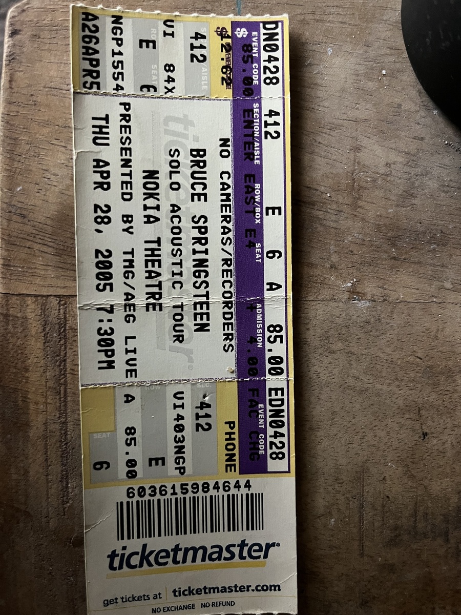 Bruce Springsteen Concert & Tour History (Updated for 2025) | Concert ...