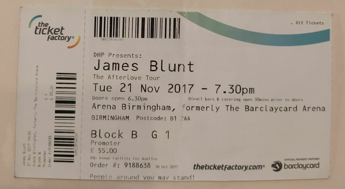 James Blunt Concert & Tour History (Updated for 2025) | Concert Archives