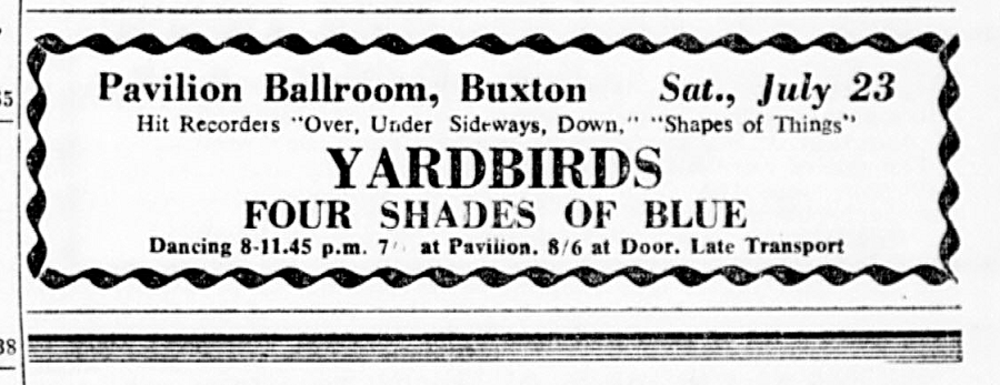 The Yardbirds Concert & Tour History (Updated for 2025) | Concert Archives