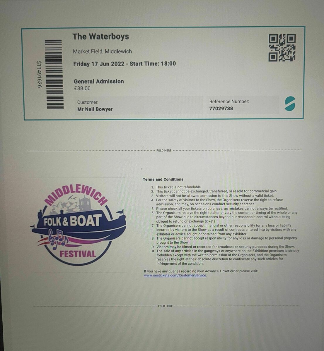 The Waterboys Concert & Tour History (Updated for 2025) | Concert Archives