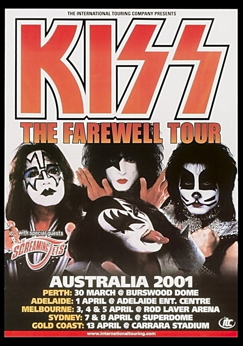 KISS Concert & Tour History | Concert Archives