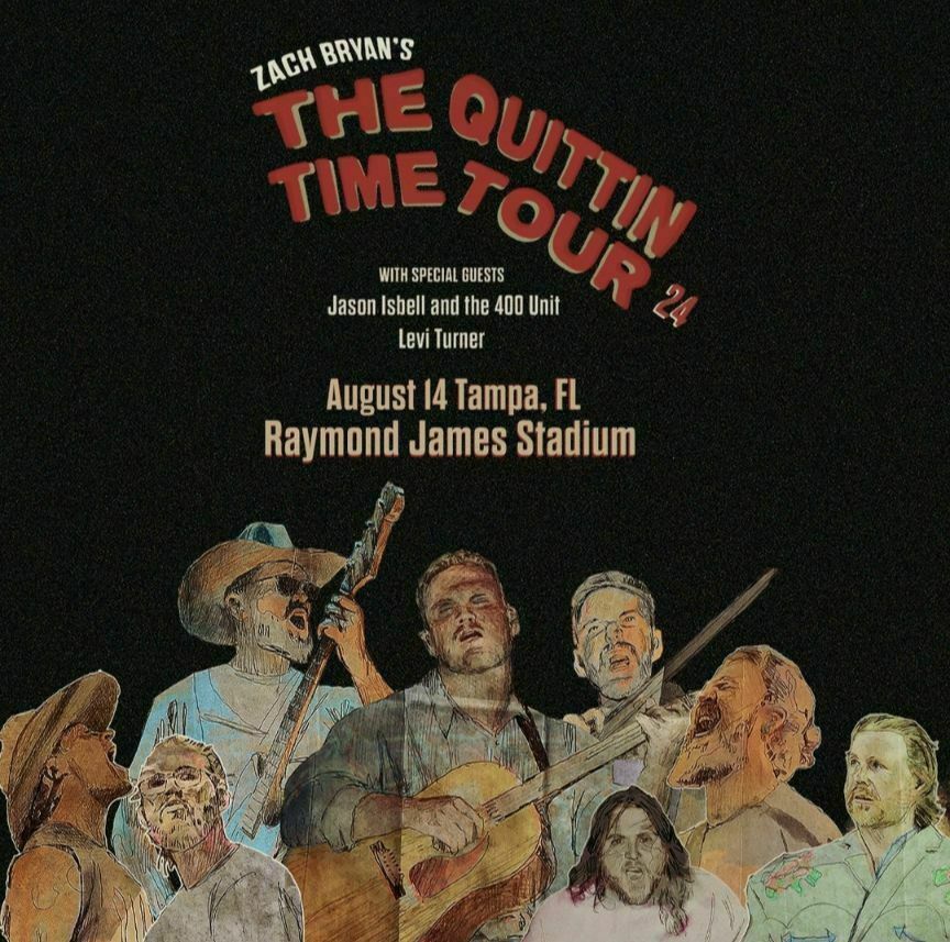 Aug 14, 2024: Zach Bryan / Jason Isbell and the 400 Unit / Levi Turner ...