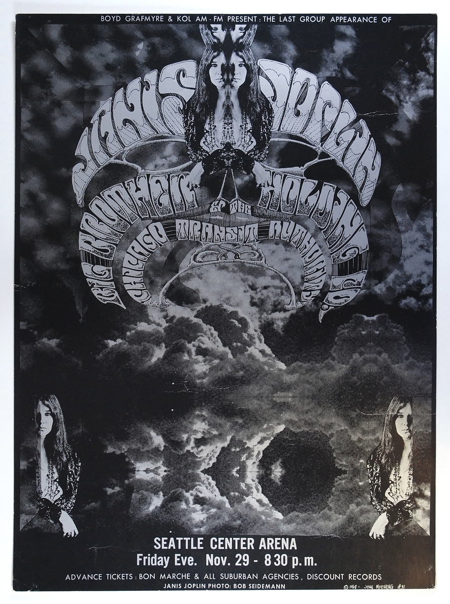 Nov 29, 1968: Janis Joplin / Big Brother And The Holding Company ...