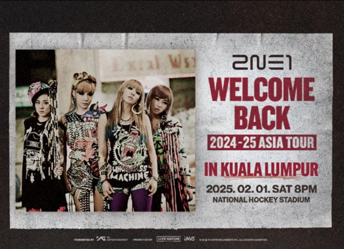 Feb 01, 2025: 2NE1 at Malaysia National Hockey Stadium Bukit Jalil ...