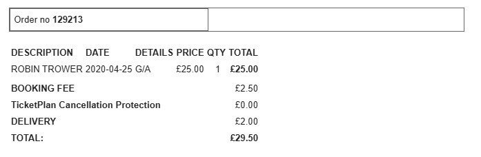 Robin Trower Concert & Tour History (Updated for 2025) | Concert Archives