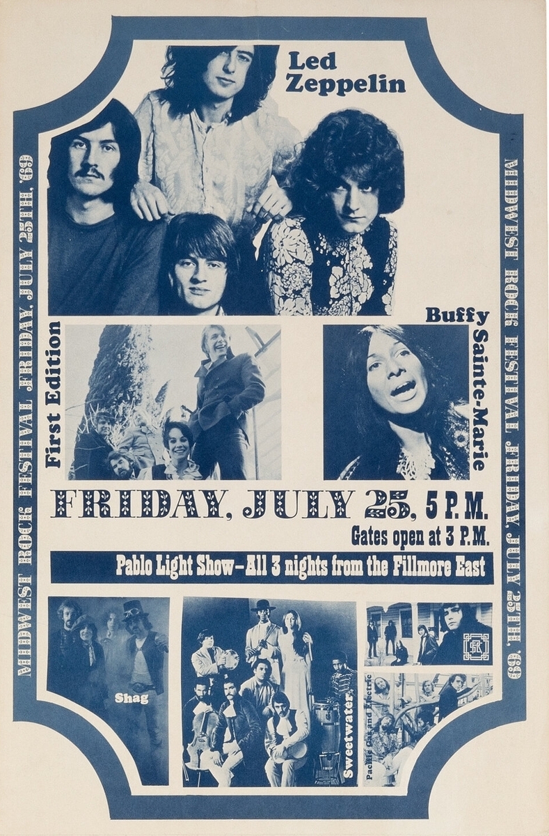Led Zeppelin Concert & Tour History | Concert Archives