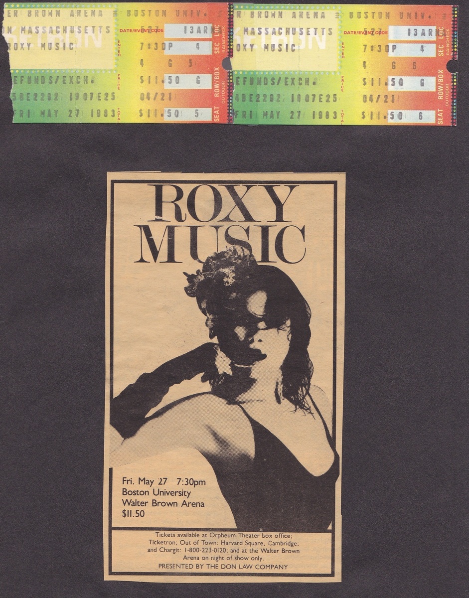 Roxy Music Concert & Tour History | Concert Archives
