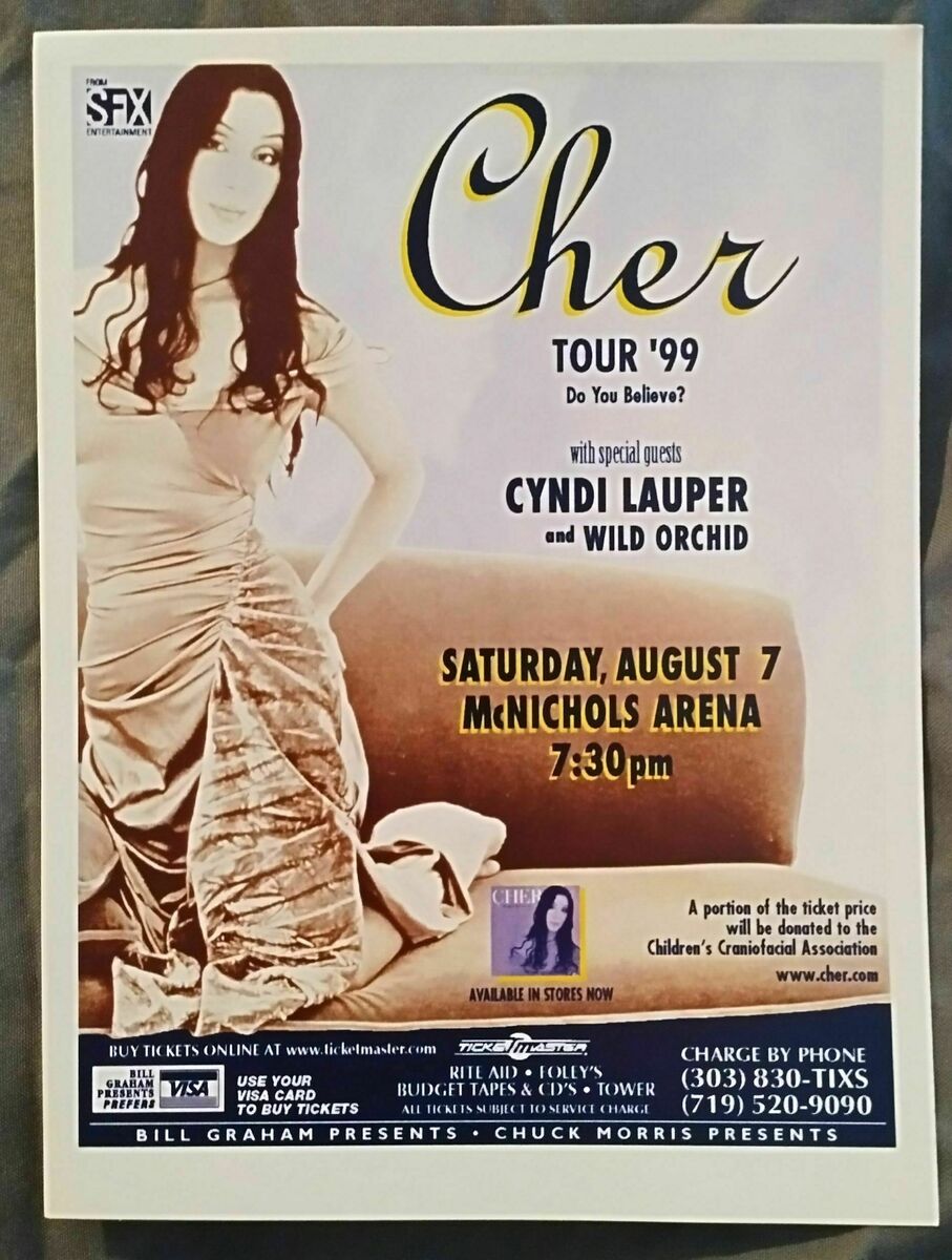 Cher Concert & Tour History (Updated for 2025) | Concert Archives
