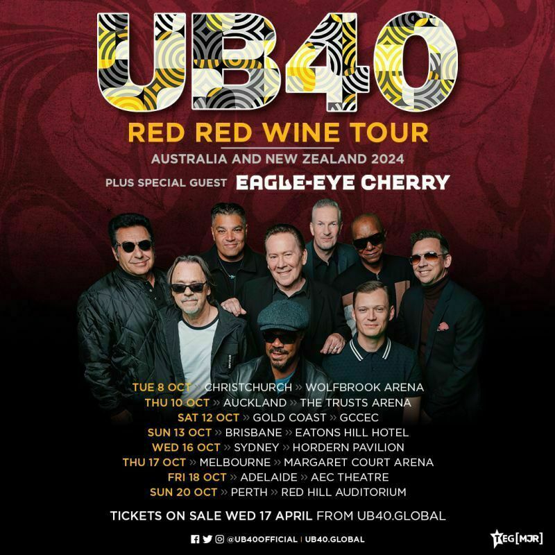 UB40 Concert & Tour History (Updated for 2025) | Concert Archives