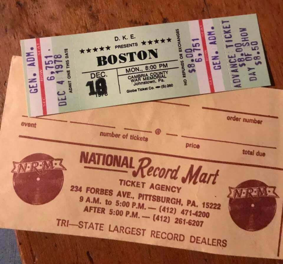 Boston Concert & Tour History | Concert Archives