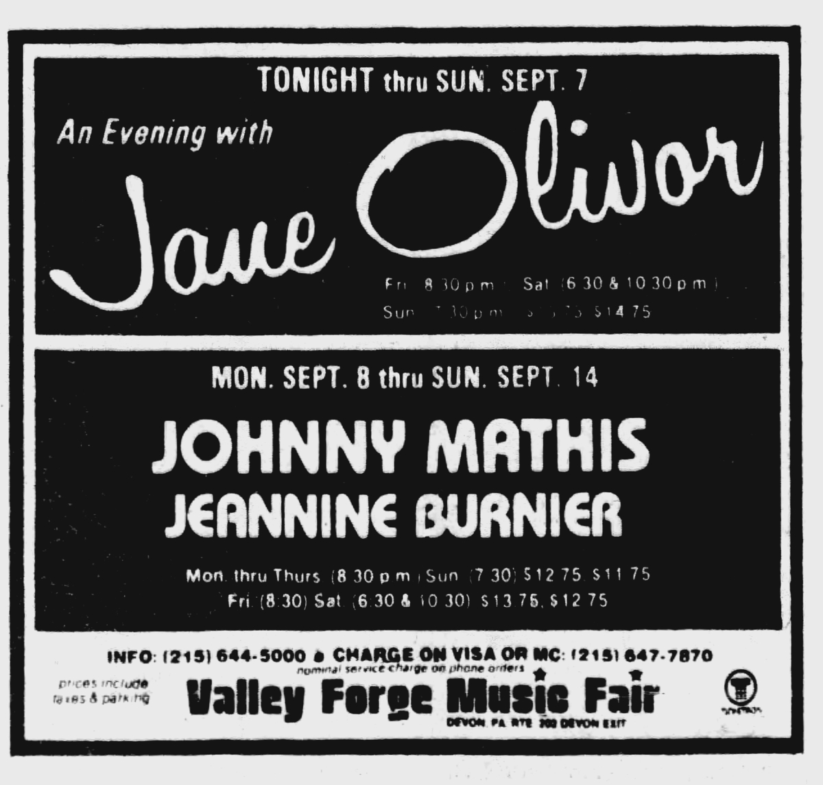 Johnny Mathis Concert & Tour History (Updated for 2025) | Concert Archives