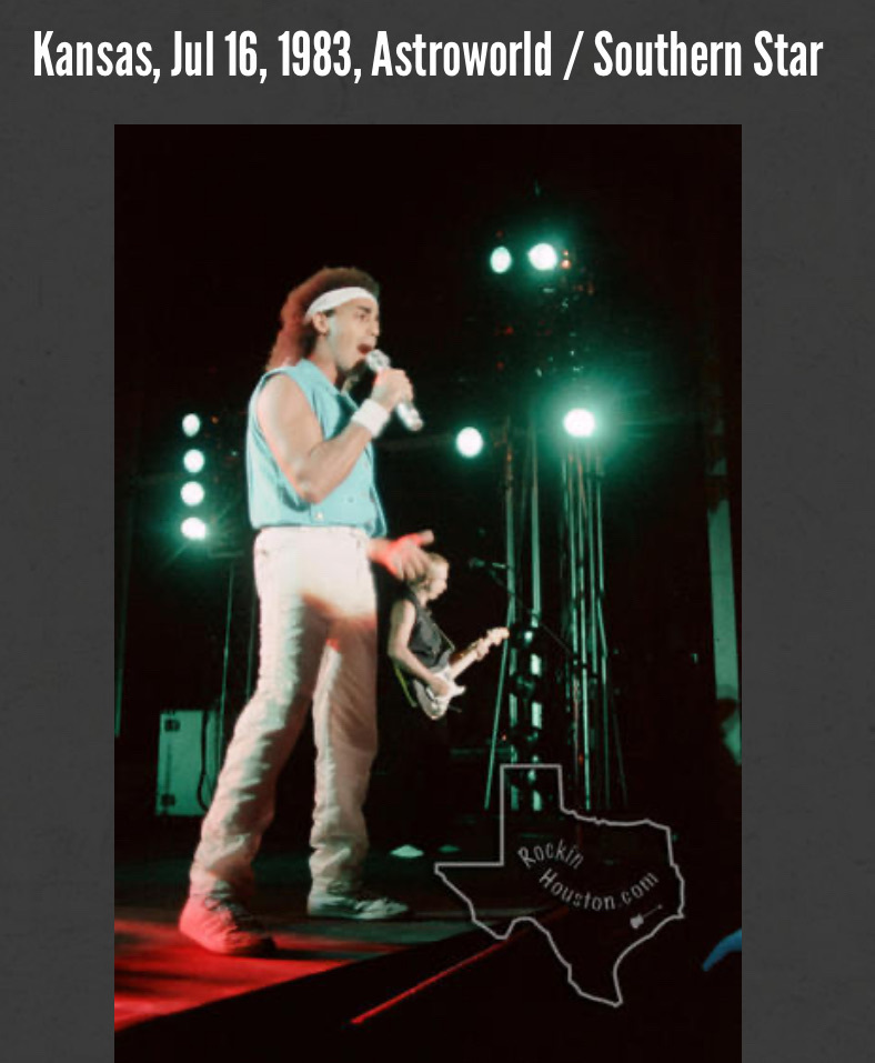 Kansas Concert & Tour History (Updated for 2025 - 2026) | Concert Archives