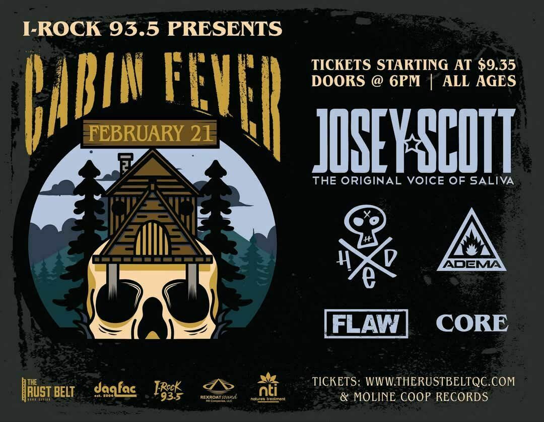 Feb 21, 2025: Josey Scott / (hed) p.e. / Adema / Flaw at The Rust Belt ...