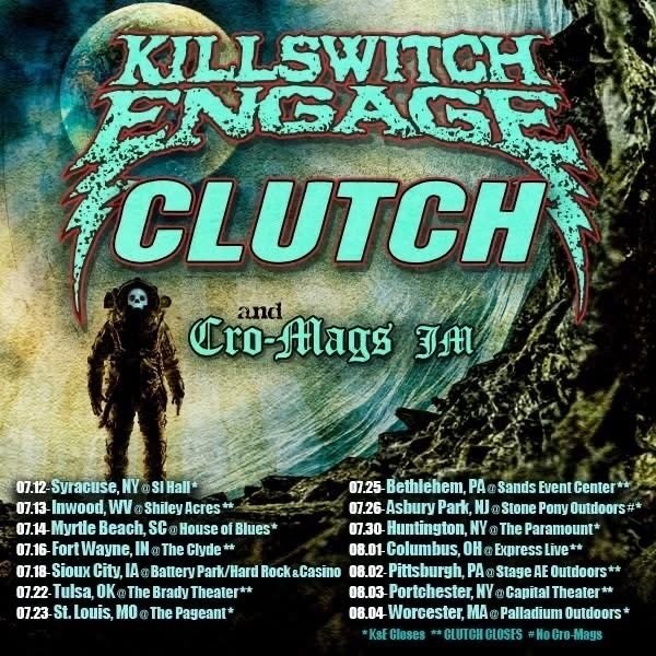 Clutch Concert & Tour History (Updated for 2025) | Concert Archives