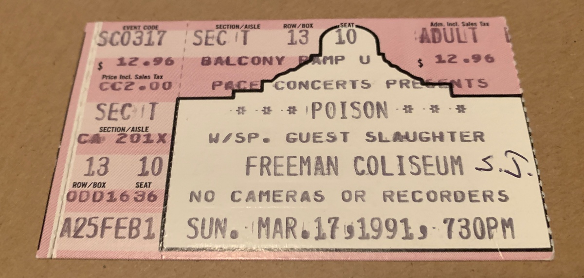 Poison Concert & Tour History (Updated for 2025) | Concert Archives