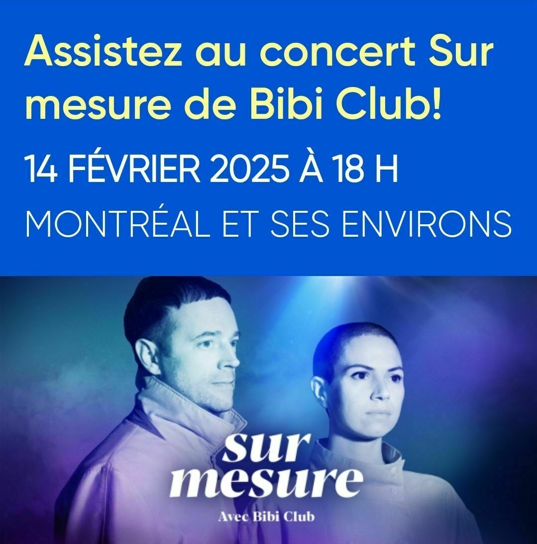 Feb 14, 2025: Bibi Club at Studio C, Maison Radio-Canada Montreal ...