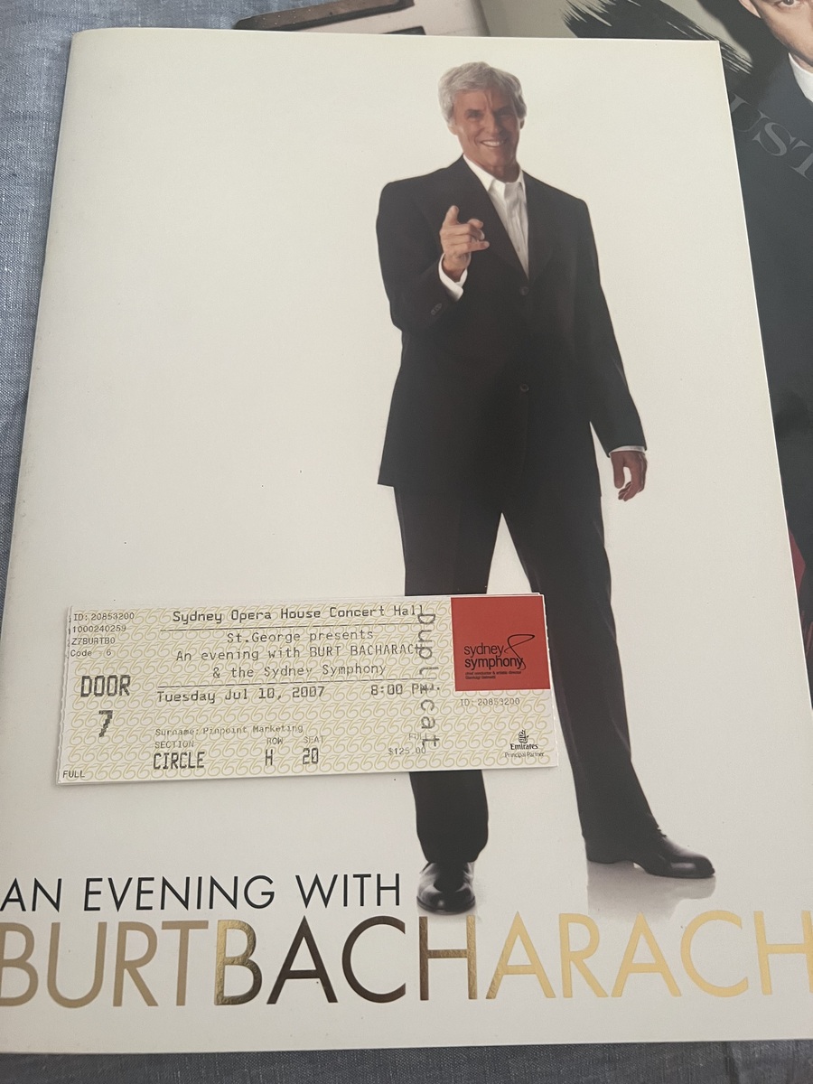 Burt Bacharach Concert & Tour History (Updated for 2025) | Concert Archives