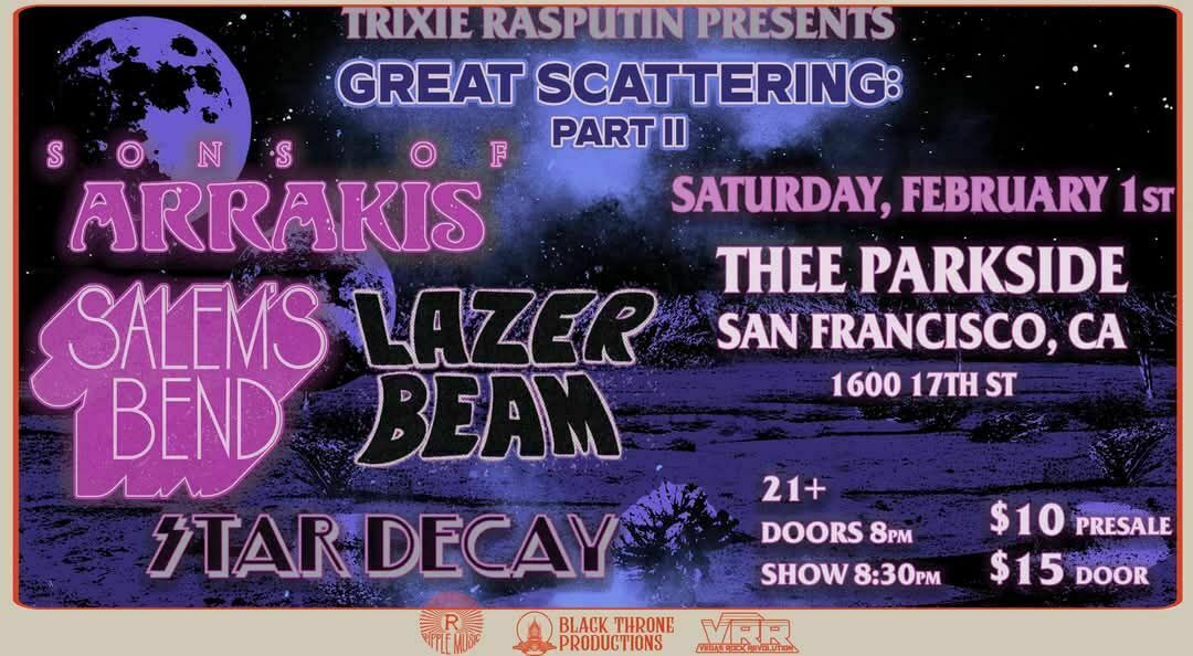 Star Decay Concert & Tour History (Updated for 2025) | Concert Archives