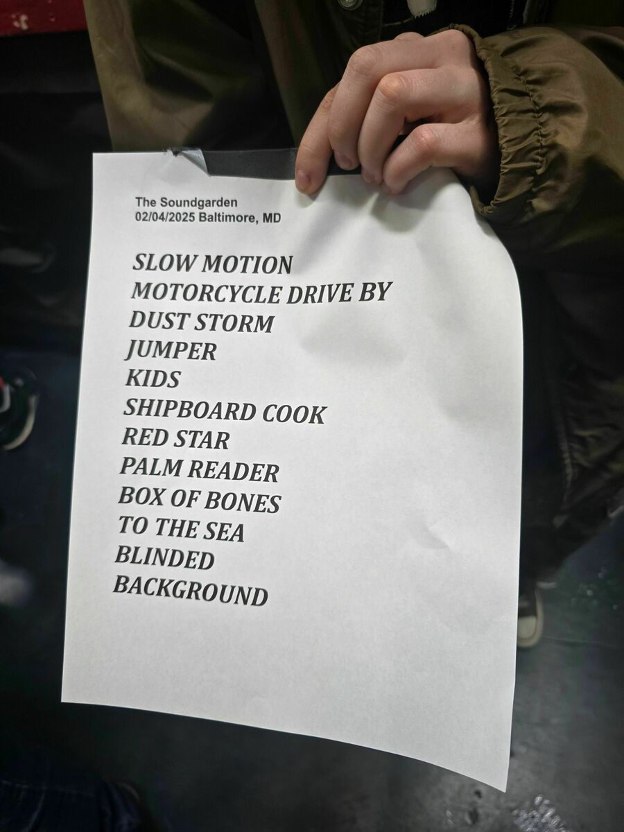 Feb 04, 2025: Third Eye Blind at The Sound Garden Baltimore, Maryland ...