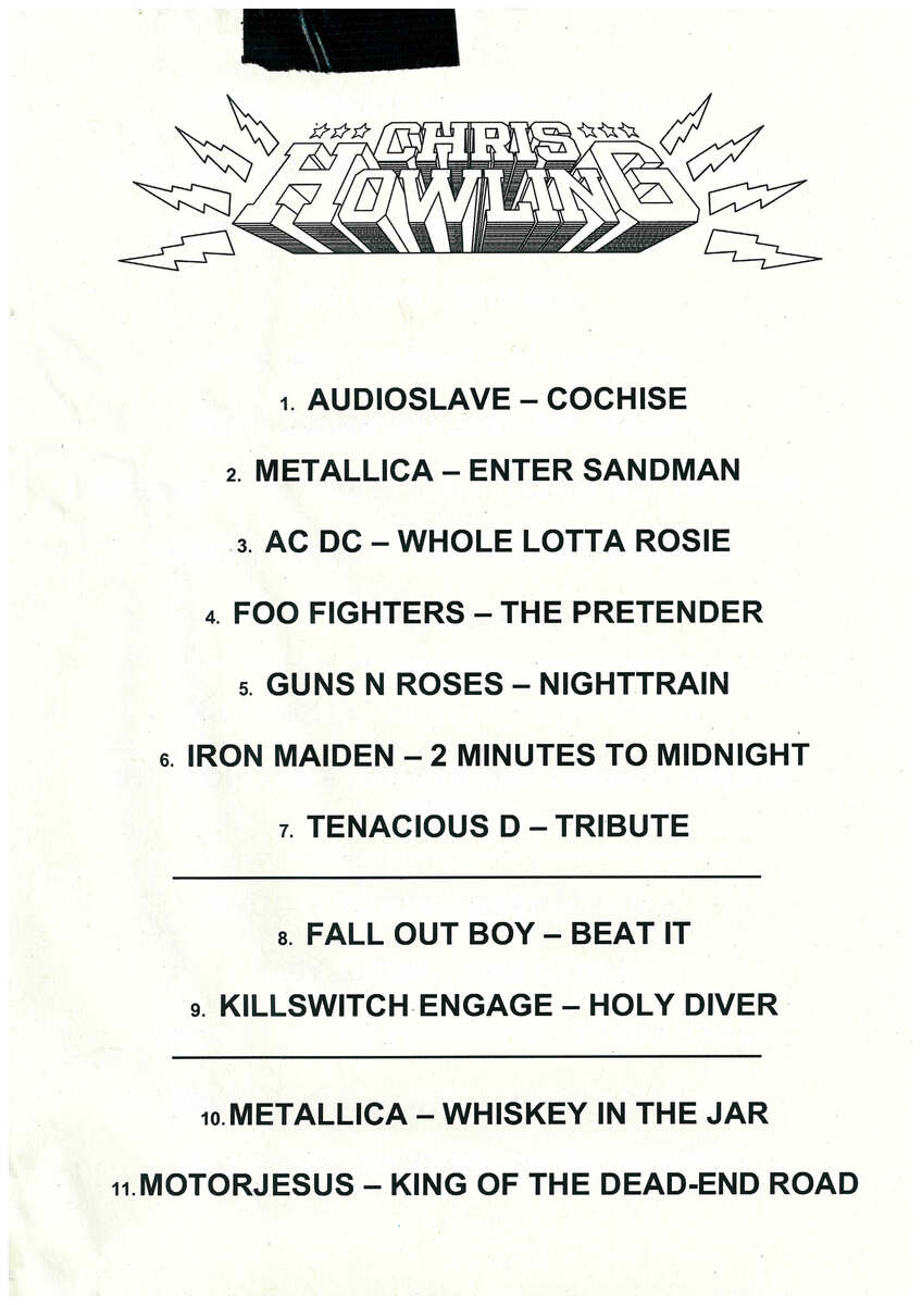 Chris Howling Band Concert & Tour History (Updated for 2025) | Concert ...