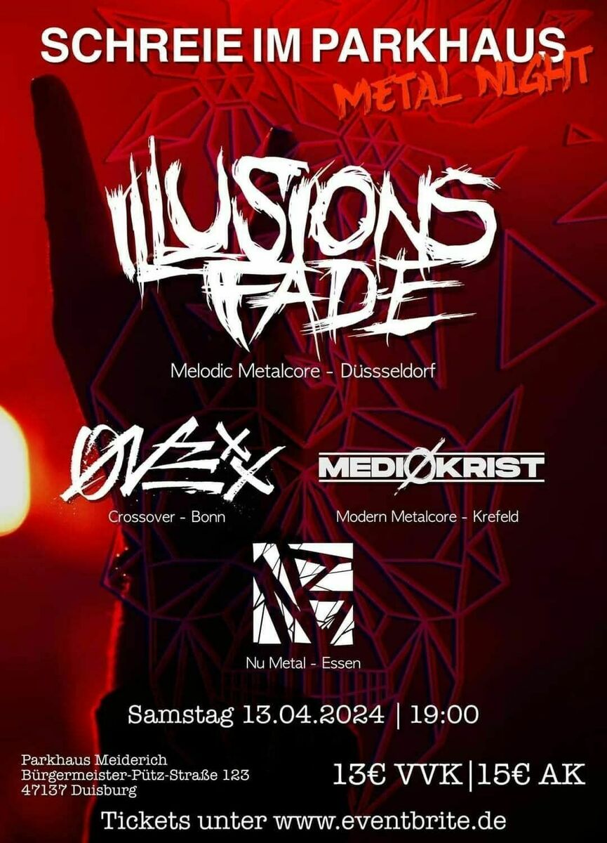 Illusions Fade Concert & Tour History | Concert Archives