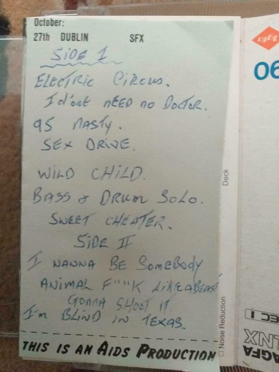 wasp Concert & Tour History (Updated for 2025) | Concert Archives