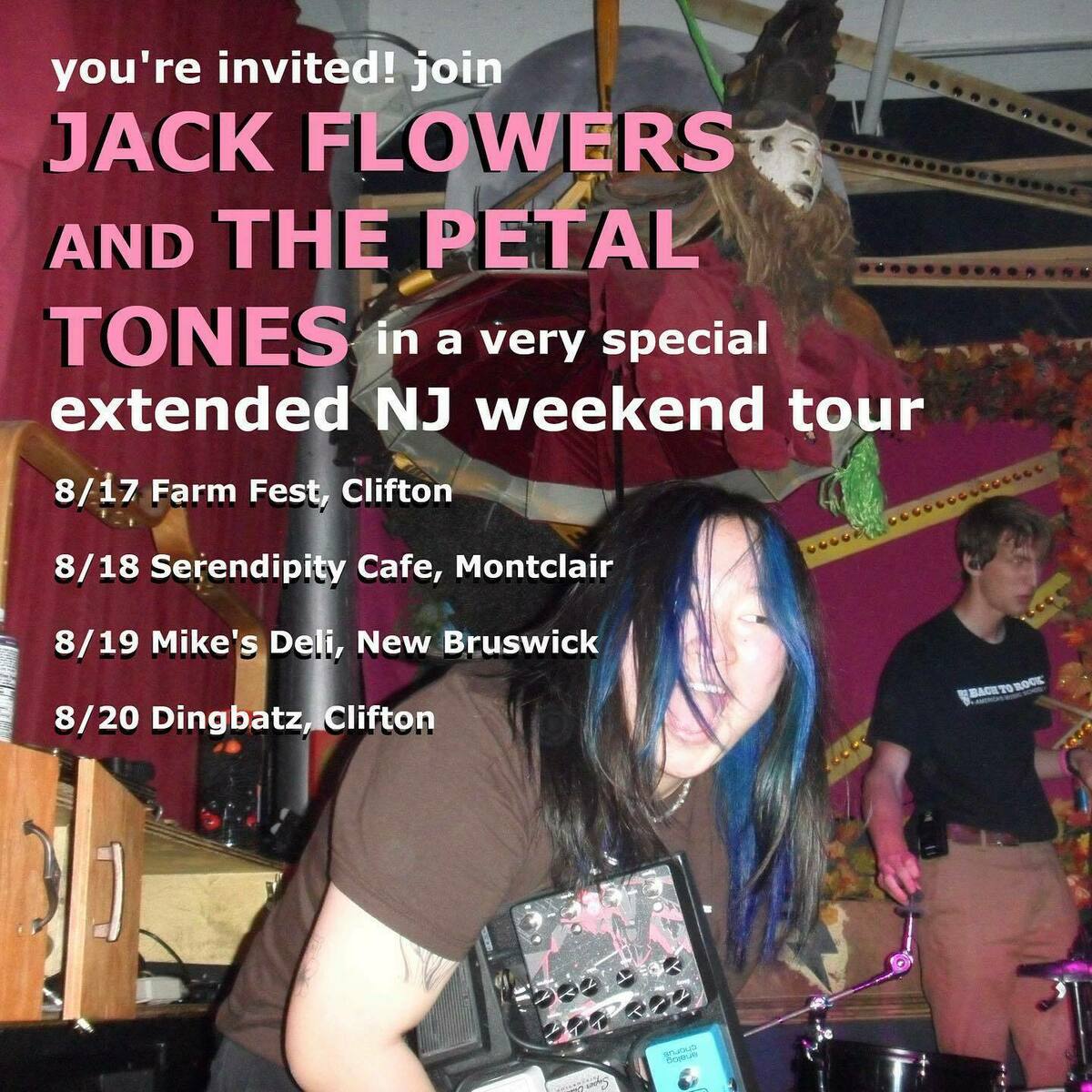 Jack Flowers & The Petal Tones Concert & Tour History | Concert Archives