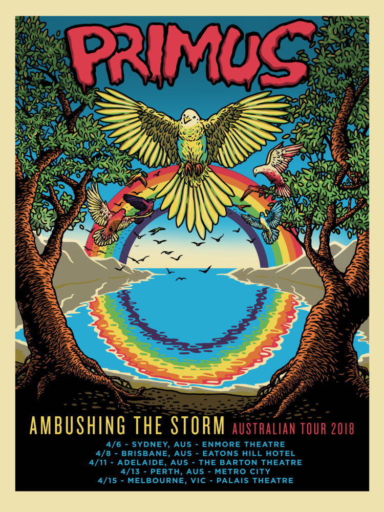 Primus Concert & Tour History (Updated for 2025) | Concert Archives