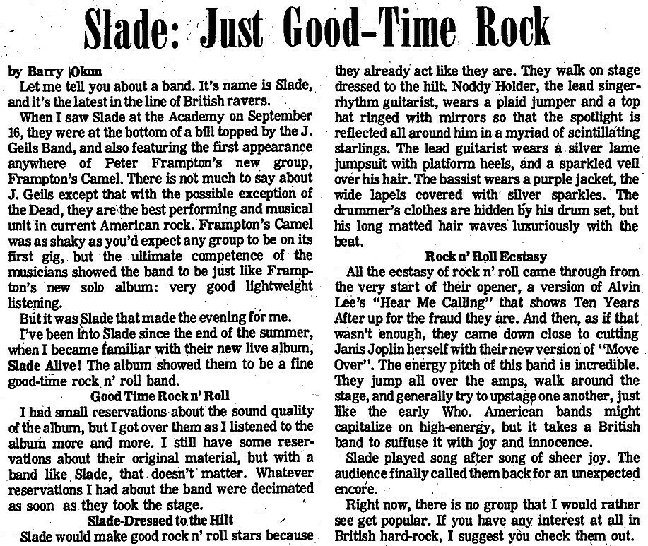 Slade Concert & Tour History (Updated for 2025) | Concert Archives